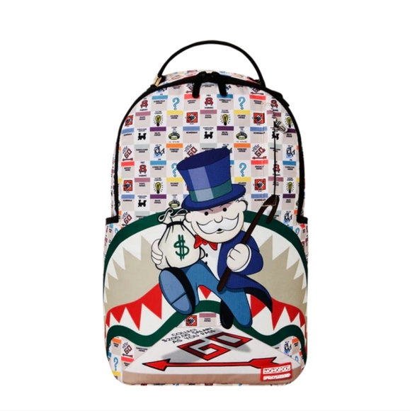 Sprayground | Bags | Sprayground Monopoly Gotta Go Backpack | Poshmark